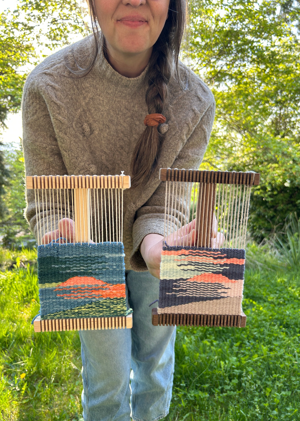 Weave a Sunset Everlea Mini Loom Kit – Everlea Looms